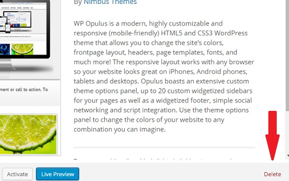 How to Change, Manage and Delete Themes in WordPress