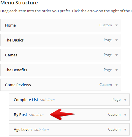 Using Categories To Enhance Your Menu Bar