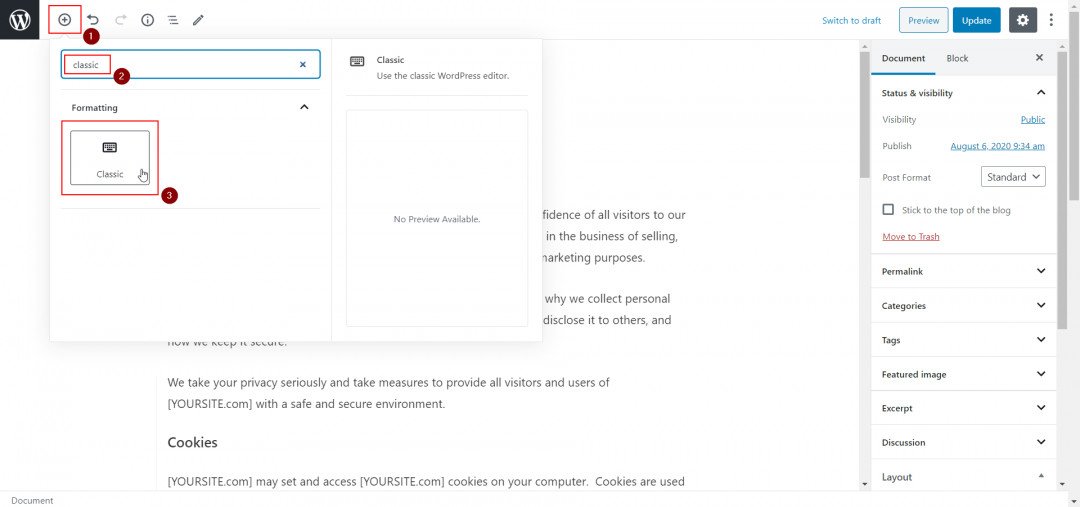 How To Publish From SiteContent To WordPress Block Editor (Gutenberg)