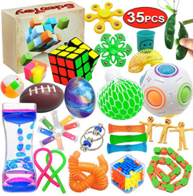 Fidget Toy Set Box | The BEST Stress Relief Toys | Intensive Therapy ...