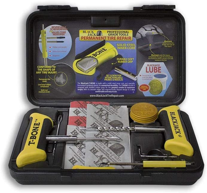 BlackJack Tire Repair Kit KT330 Review - The Best in the World!