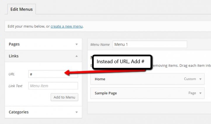 How To Make a Menu Item Not Clickable?