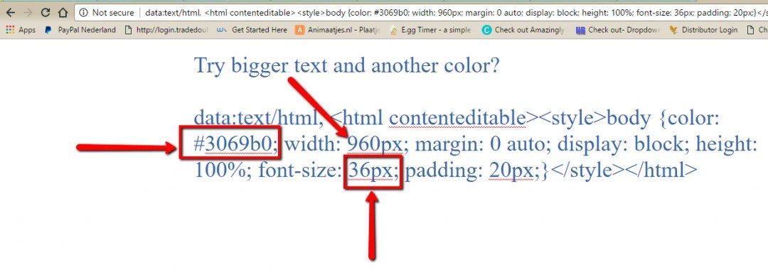 Make from any webpage an amazing notepad.