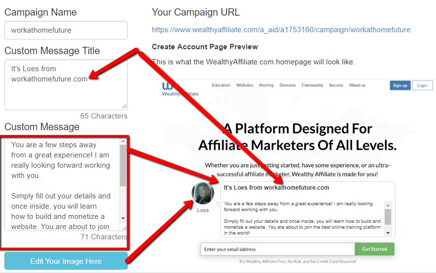 Create your own Custom homepage link