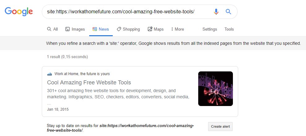 How to get your website included in Google News Alerts