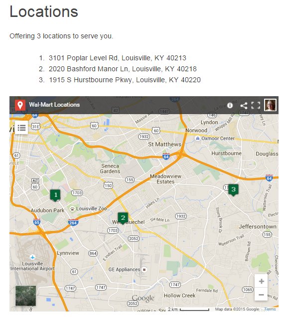 Create a Location Map for your Website with Custom Marker Icons