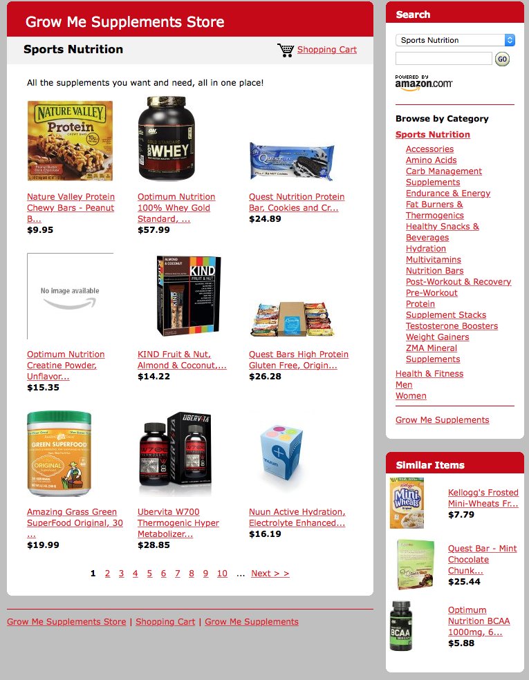 How To Integrate an Amazon Store Into Your Site