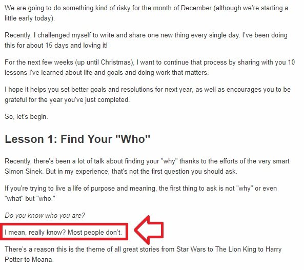 When to hit enter to write a new sentence or paragraph?