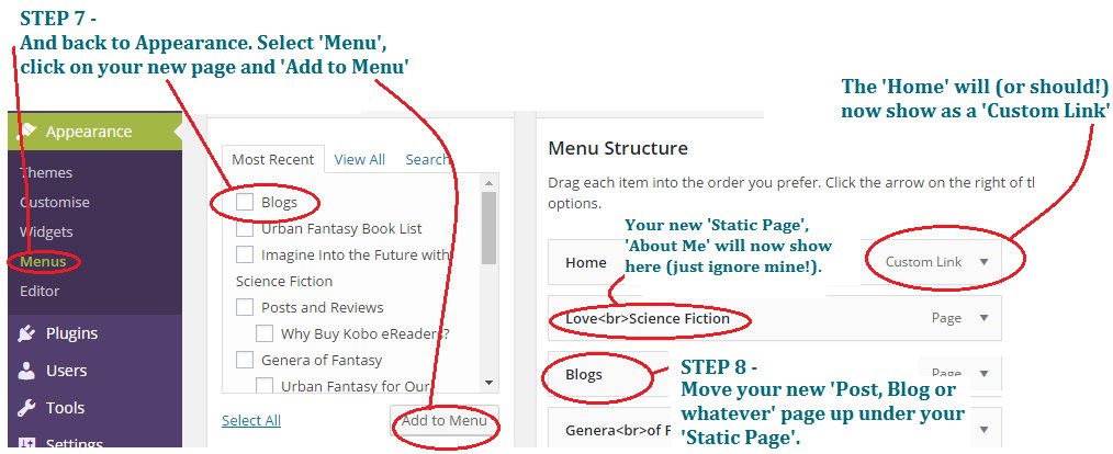 Static Landing Page - My step by step way pictorially