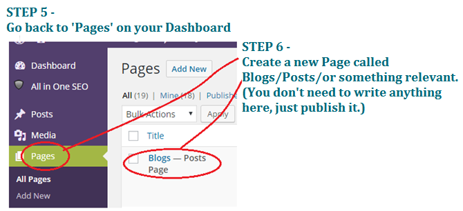 Static Landing Page - My step by step way pictorially