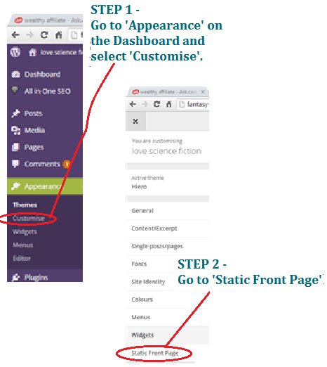 Static Landing Page - My step by step way pictorially