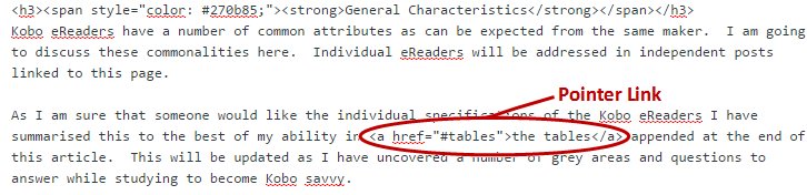 Internal Jump Link Creating Step by Step