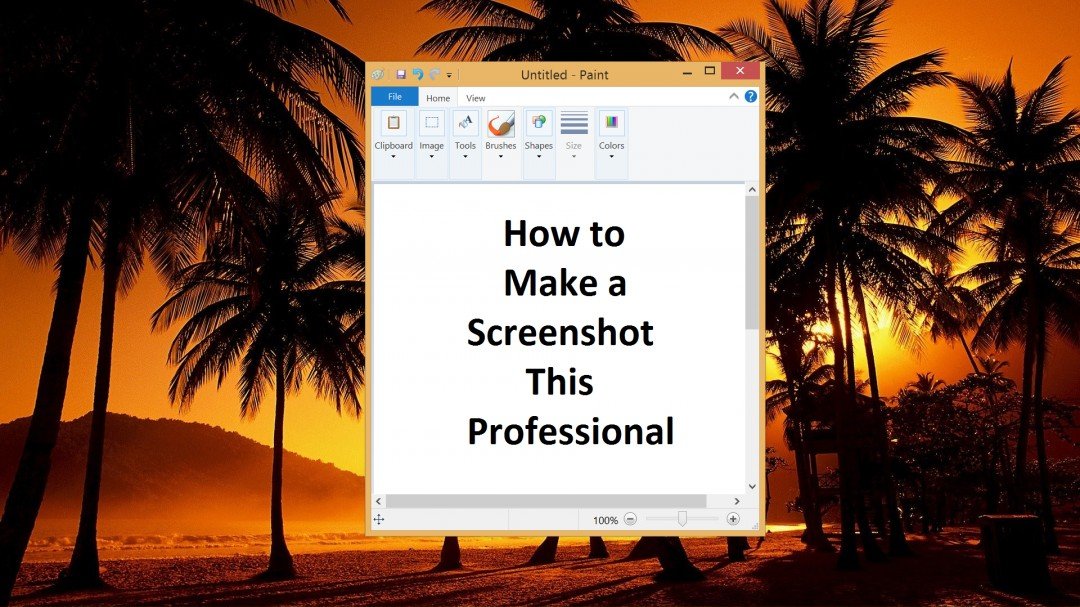 How to Take Professional Screenshots