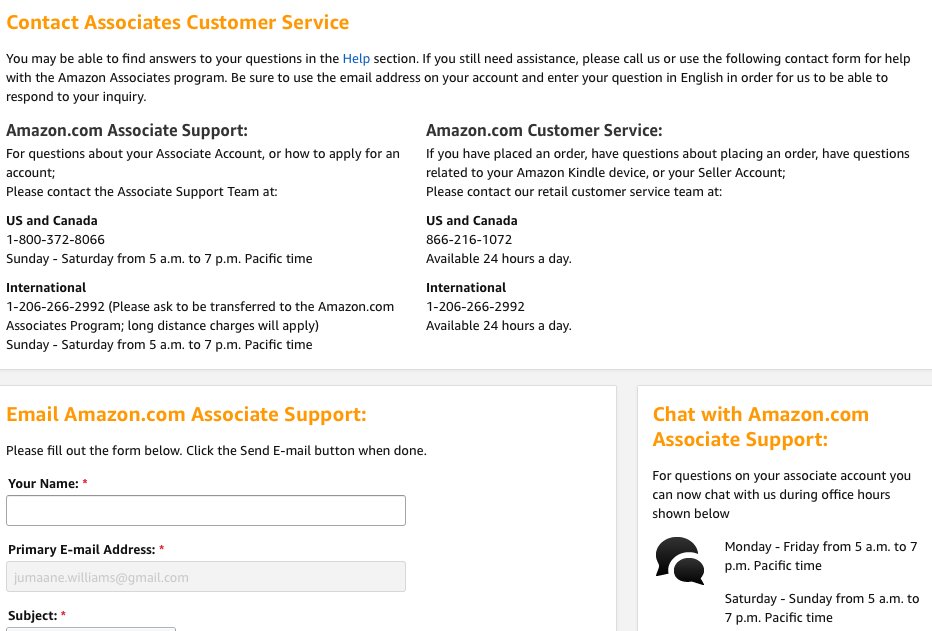How To Add Your Site and Apps to your Amazon Associate Account