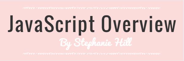 What is JavaScript Introductory Overview