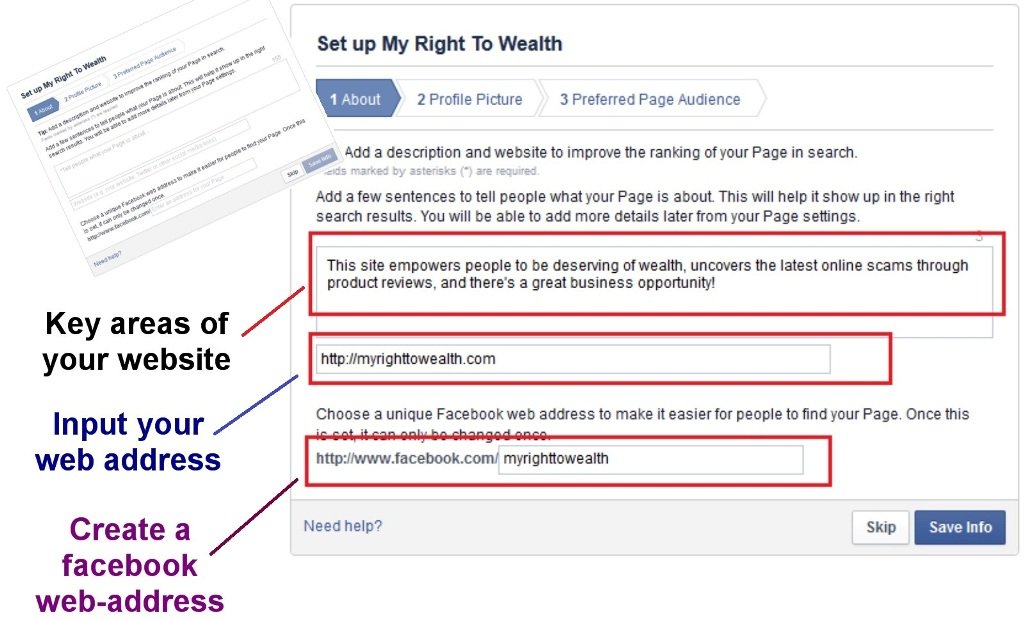 Using Facebook with your Website