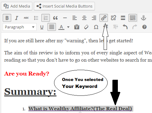 How to Add Anchor Tags