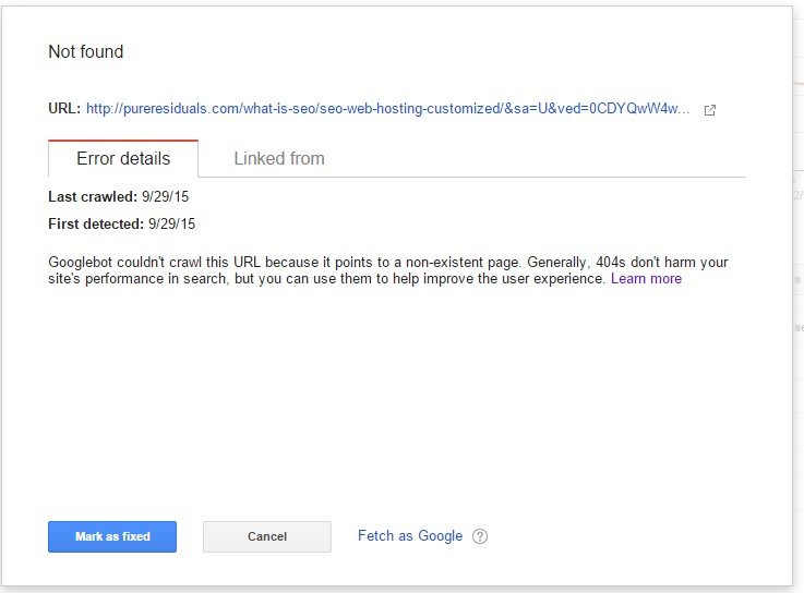 Fix Google Sitemap Errors