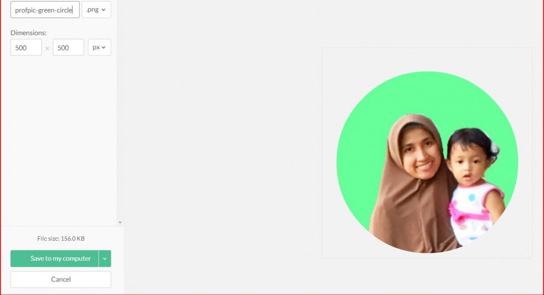 How to Create A Profile Picture with Custom Shape and Background