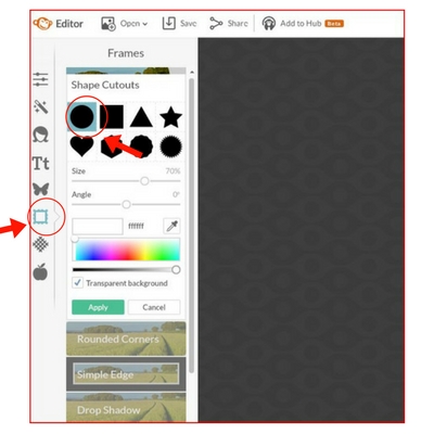 How to Create A Profile Picture with Custom Shape and Background