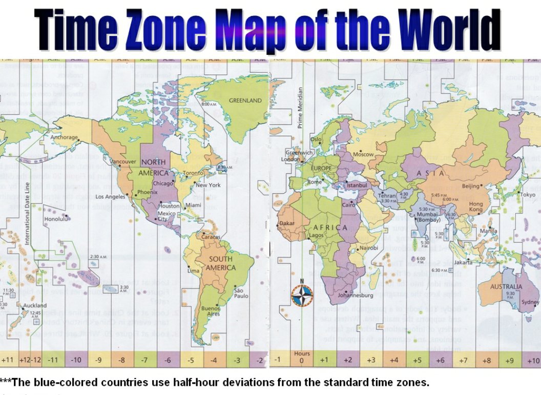 Work In Your Own TIME ZONE 