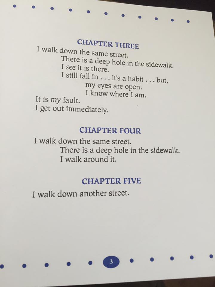 Autobiography In 5 Short Chapters