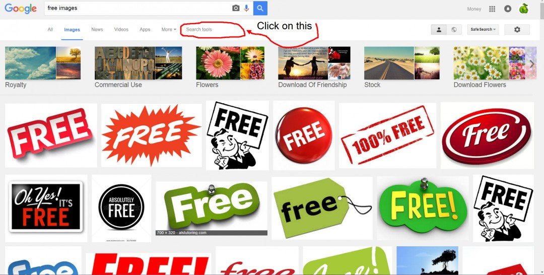 How to find free images