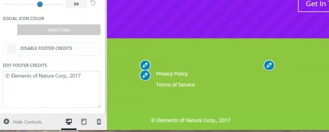 How to add copyright information on your website