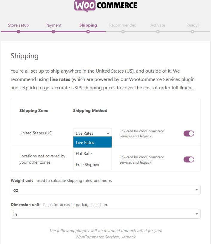 Configuring Flat Rate Shipping In Woocommerce