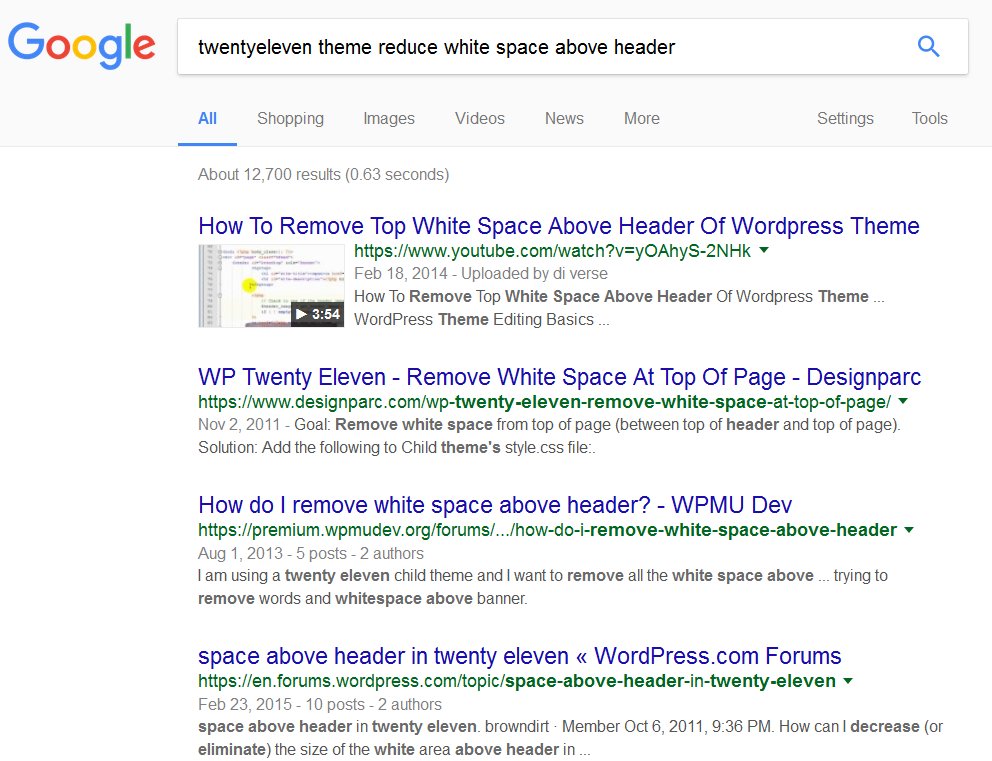 Using Search to Find What You Want