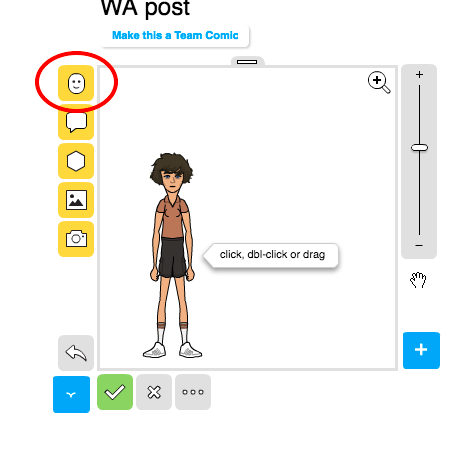 Making a comic or a storyboard for your blog with Pixton