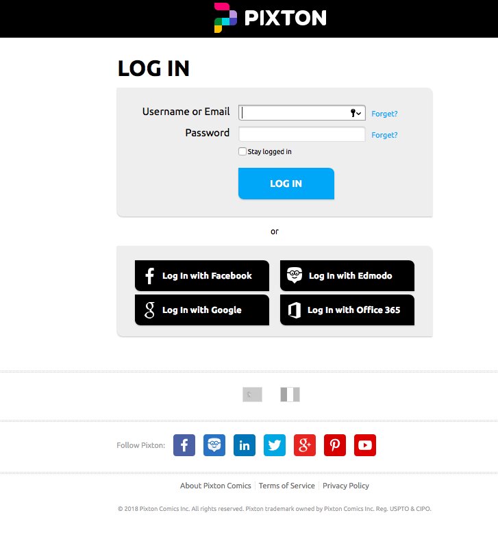 Making a comic or a storyboard for your blog with Pixton