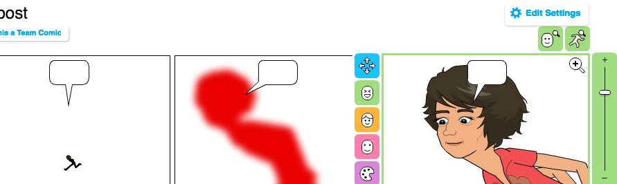 Making a comic or a storyboard for your blog with Pixton