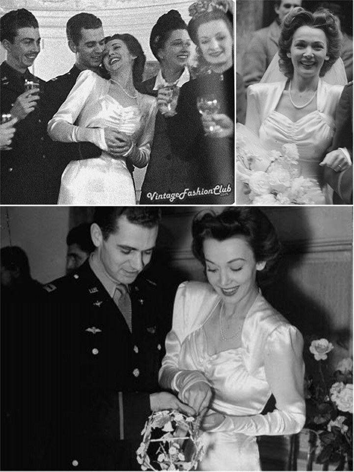 Iconic wedding dresses of the ’40s | The Wedding Secret Magazine