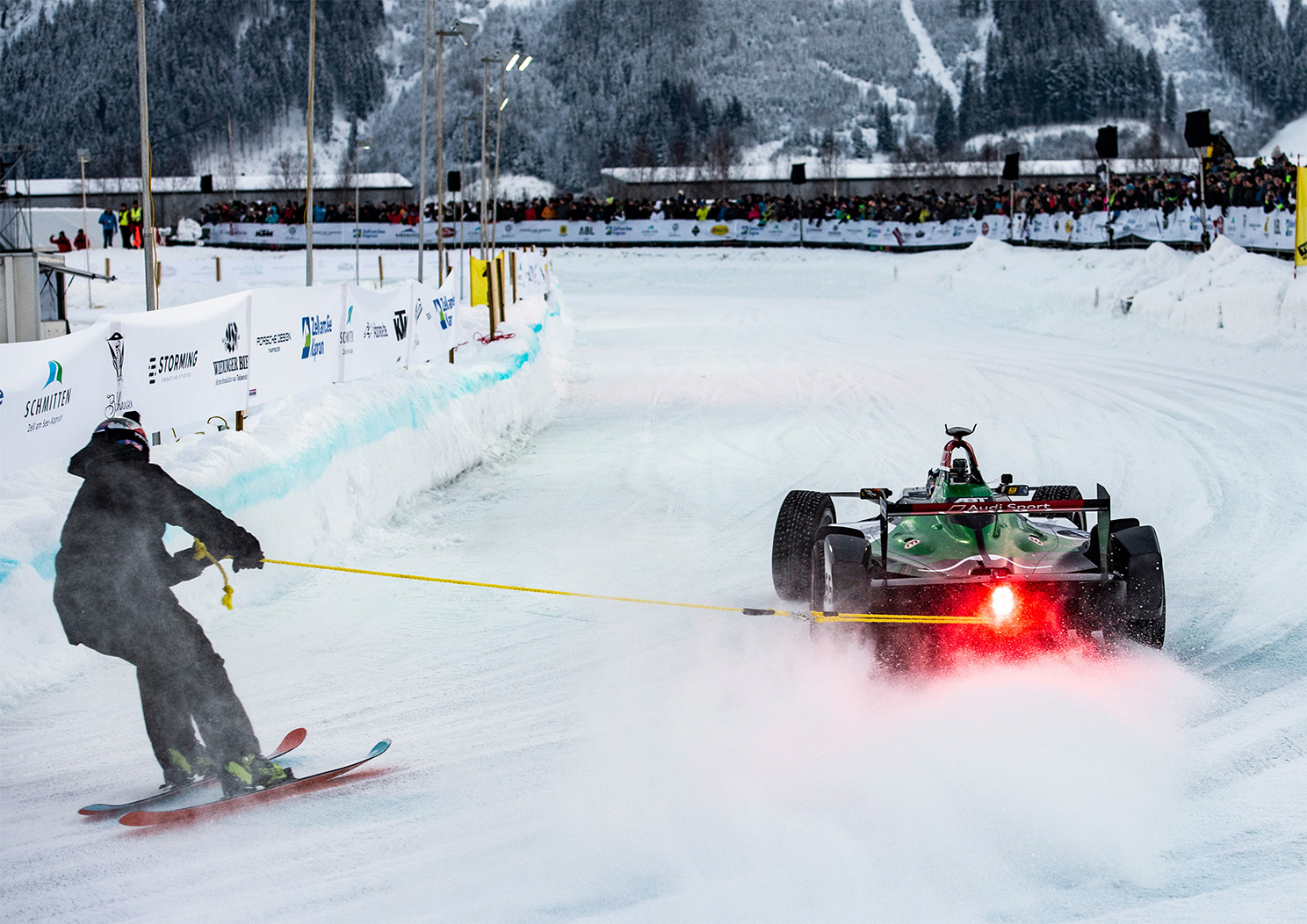 Racing Audis on a Track of Snow and Ice – WHEELS.ca