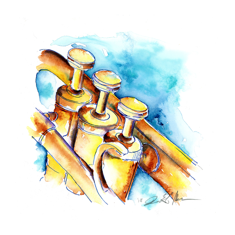 Musical Instruments Page 1 | Music Series: Art by Jamie Hansen | Geo ...