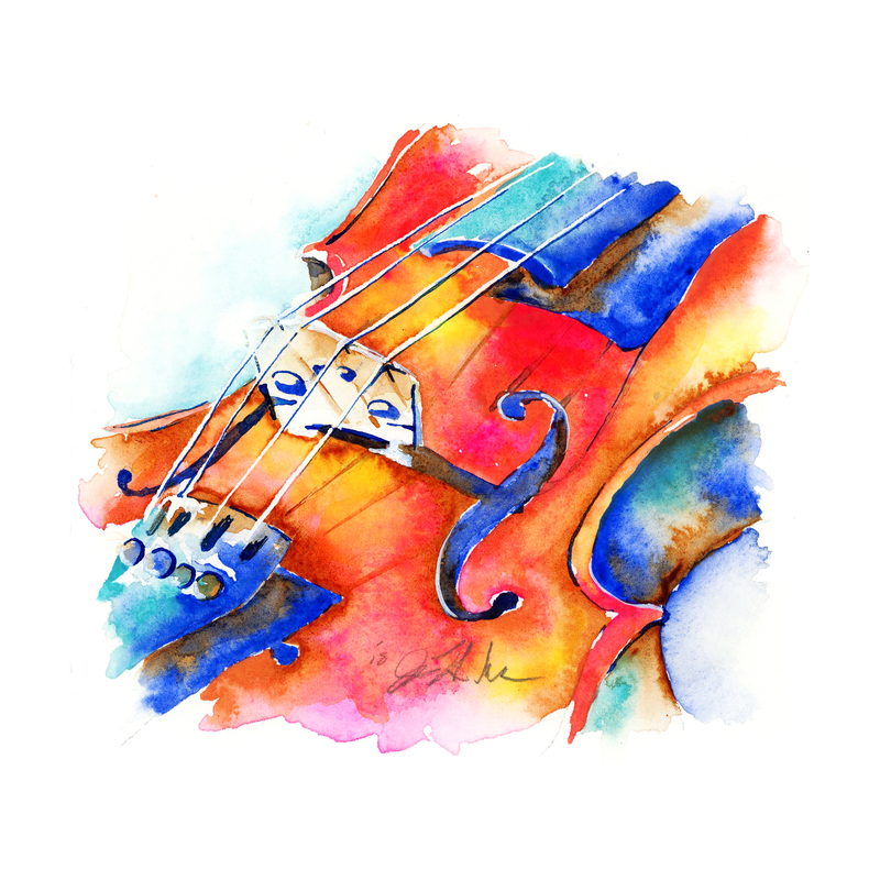 Musical Instruments Page 1 | Music Series: Art by Jamie Hansen | Geo ...