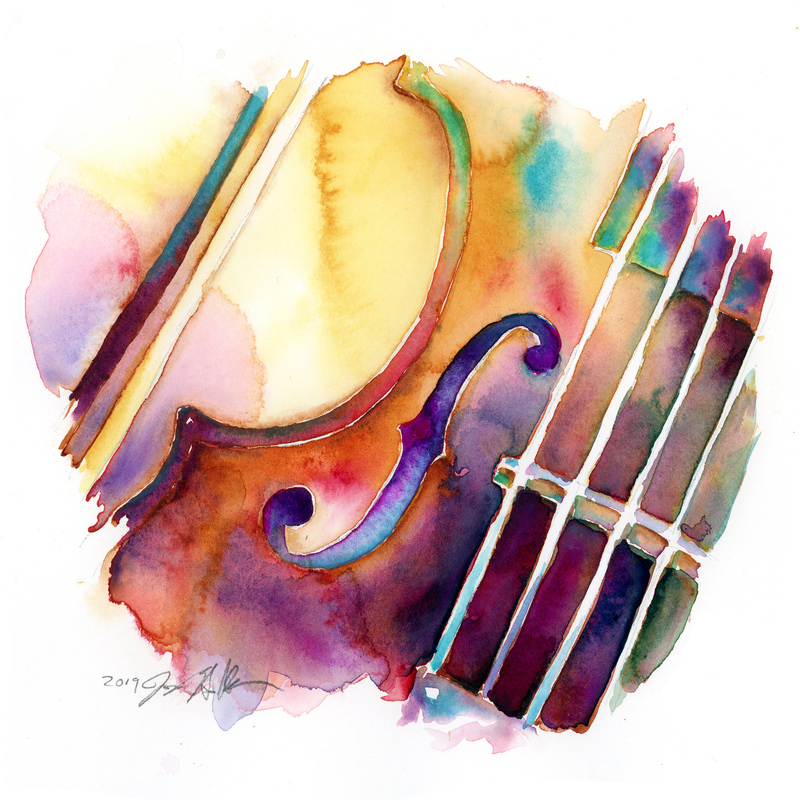 Musical Instruments Page 1 | Music Series: Art by Jamie Hansen | Geo ...
