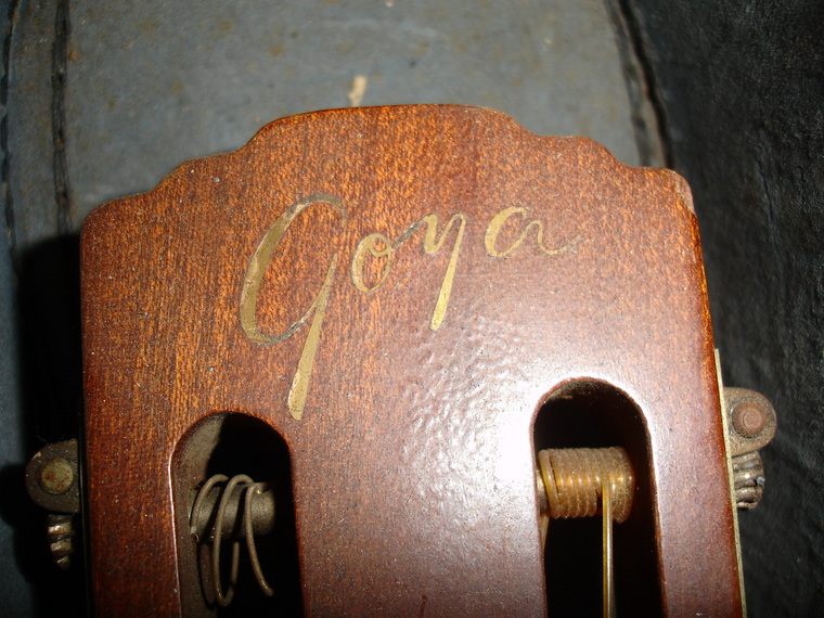Help Identifying a Goya Classical Guitar ... Pre 60's! - The Unofficial ...
