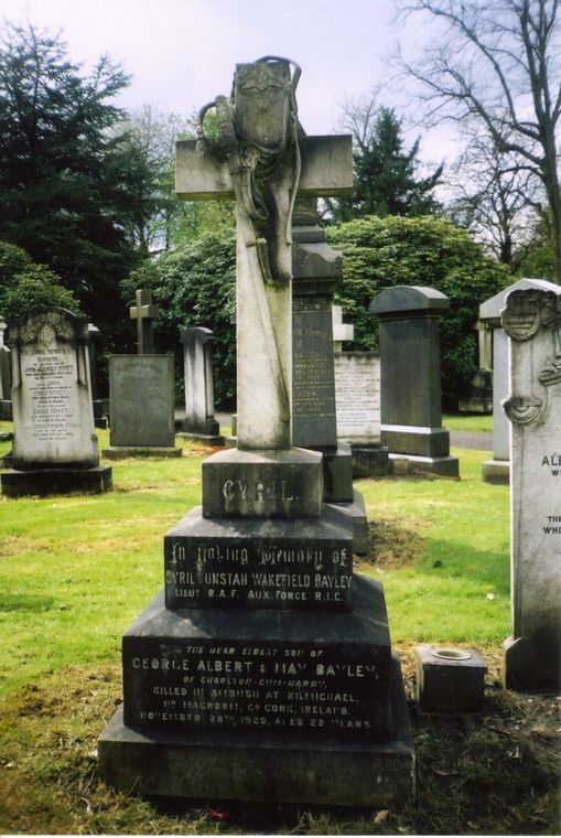 The Macroom Ambush - Graves of Auxiliary Cadets - The Royal Irish ...