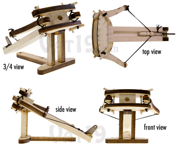 DIY Wooden Ballista Kit: Create your own model of Roman artillery