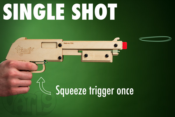Bandit Guns: Pump-action Rubber Band Guns