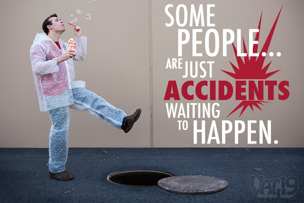 Bubble Wrap Suit: Costume made from bubble wrap