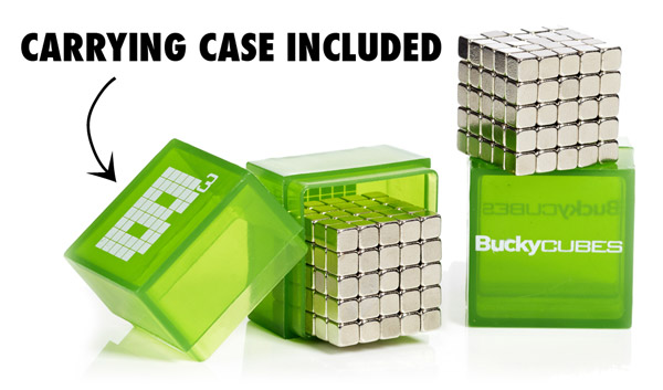 BuckyCubes: The amazing super-strong magnetic desktoy