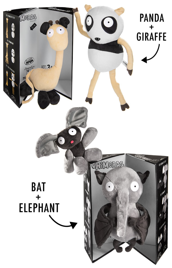 Chimeras Mix 'n Match Plush Animal Sets