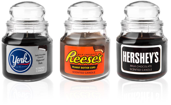 Classic Candy Jar Candles: Smell just like Hershey's, Reese's and York's!