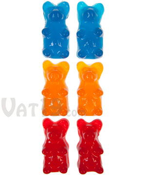 Big Gummy Bears: 18 times larger than regular gummy bears (6-pack)