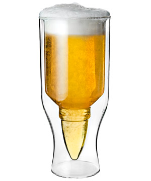 .50 Caliber Bullet Beer Glass