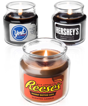 Classic Candy Jar Candles: Smell just like Hershey's, Reese's and York's!