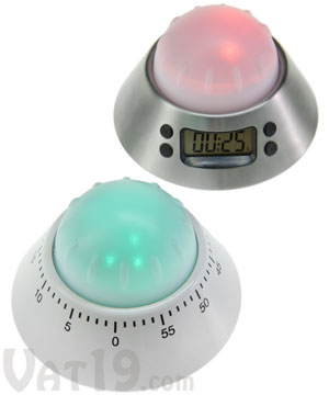 Color Alert Kitchen Timer: Color changes according to how much time ...